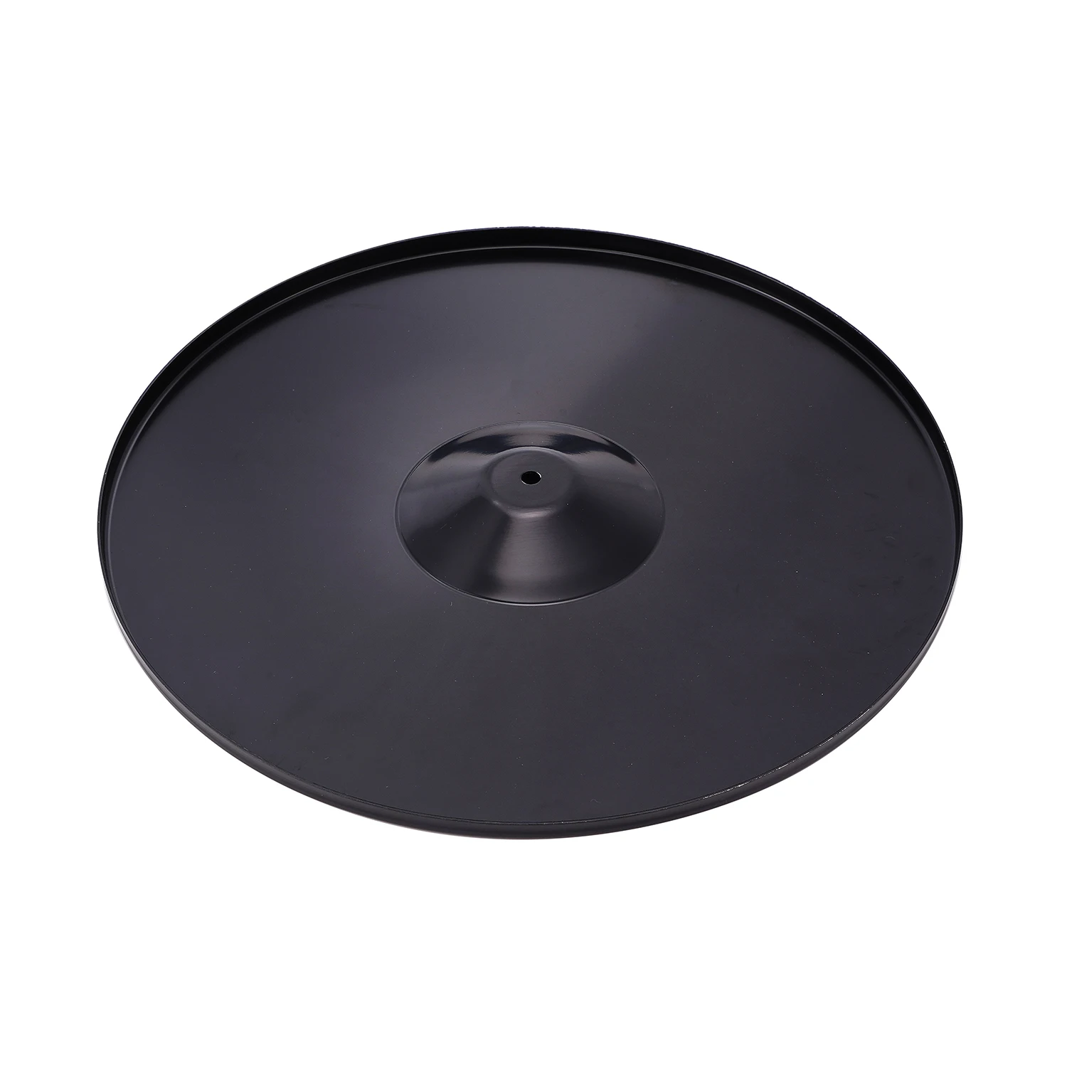 Black 14 Inch Round Flat Top Aluminum Air Cleaner Base