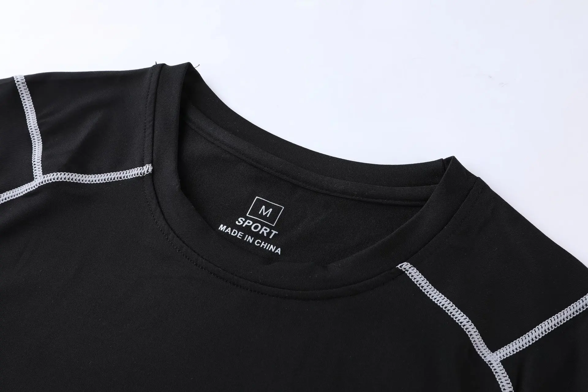 Men's Sportswear Sport Suit Quick Drying Base Layer Tshirts Mens ...