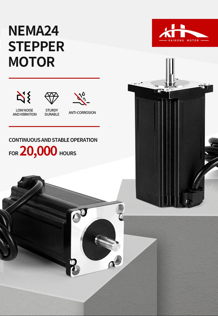NEMA 24 Hybrid Stepping Motor - High Performance & Certifications