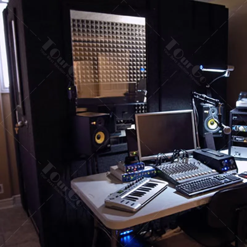 Soundproof Booth Office Studio Telephone Booth Silent Privacy Cabin ...