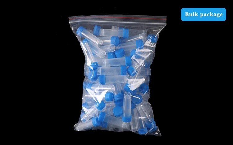 Laboratory Sterile Cryogenic Vials 2ml Cryovials For Liquid Nitrogen ...