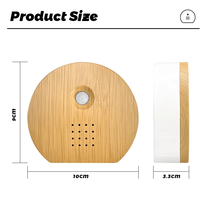 Wooden Color Bird Sound Box Customize Wind Fire Water Forest Motion ...