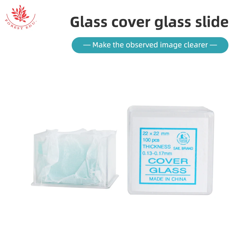 Laboratory Microbiology - Disposable Microscope Cover Glass