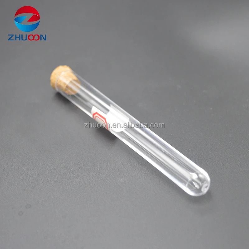 Plastic Pp Ps Test Tube Testing Small Clear Test Tube - Buy Test Tube ...