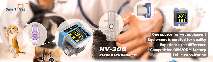 Portable Real-time Etco2 Sensor Capnograph Etco2 Monitor With Blue ...