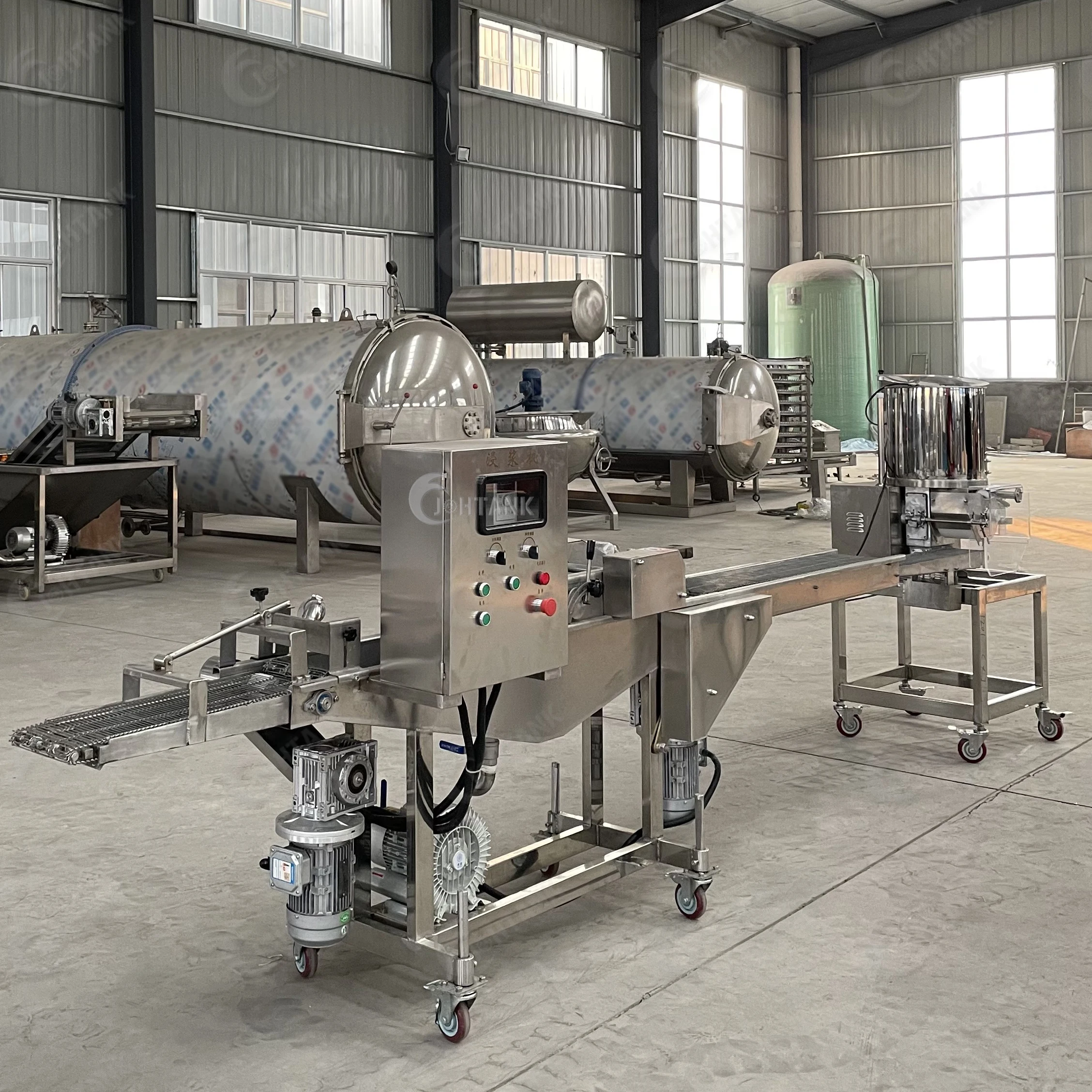 Trade Automatic Chicken Batter Battering Meat Breading Breaded Coating ...