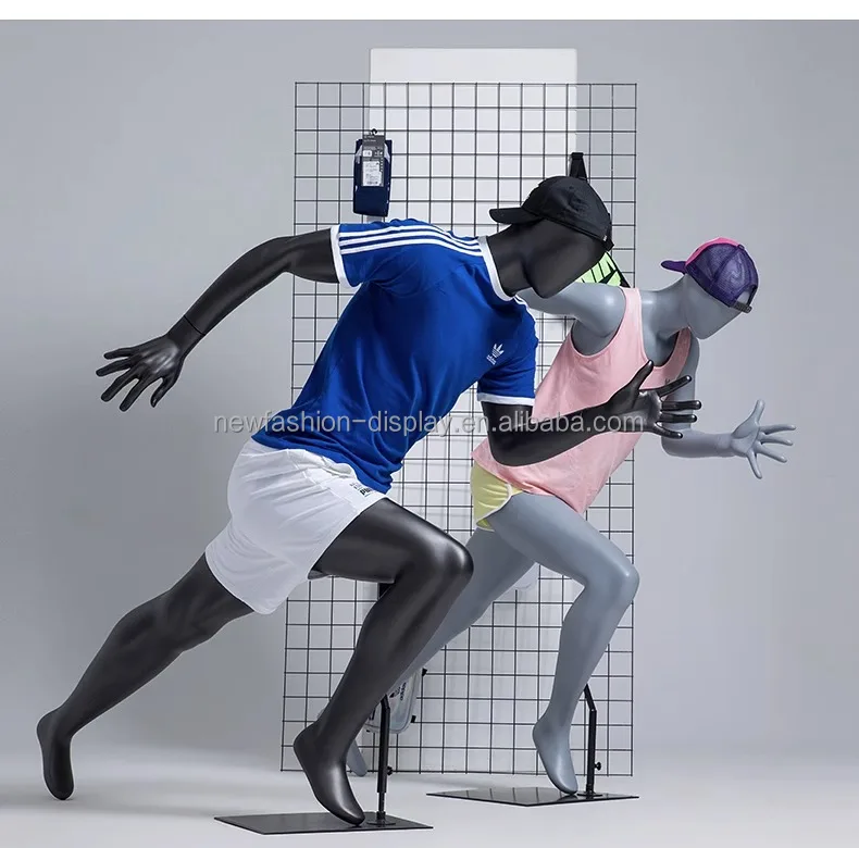 Sporting Basketball Muscles Male Mannequin Black Full Body Male Female ...