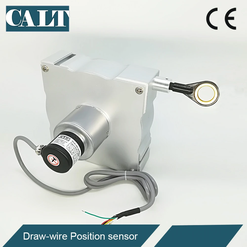 Rs422 Rs485 Output 0.5m/1m/2m/3m/4m Draw Wire Encoder Displacement ...