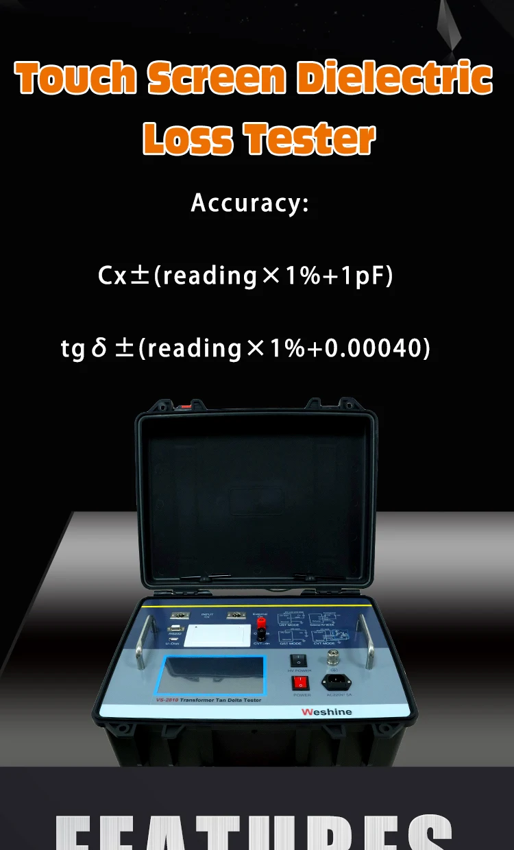 High Voltage Transformer Power Factor Dielectric Loss Tan Delta test ...