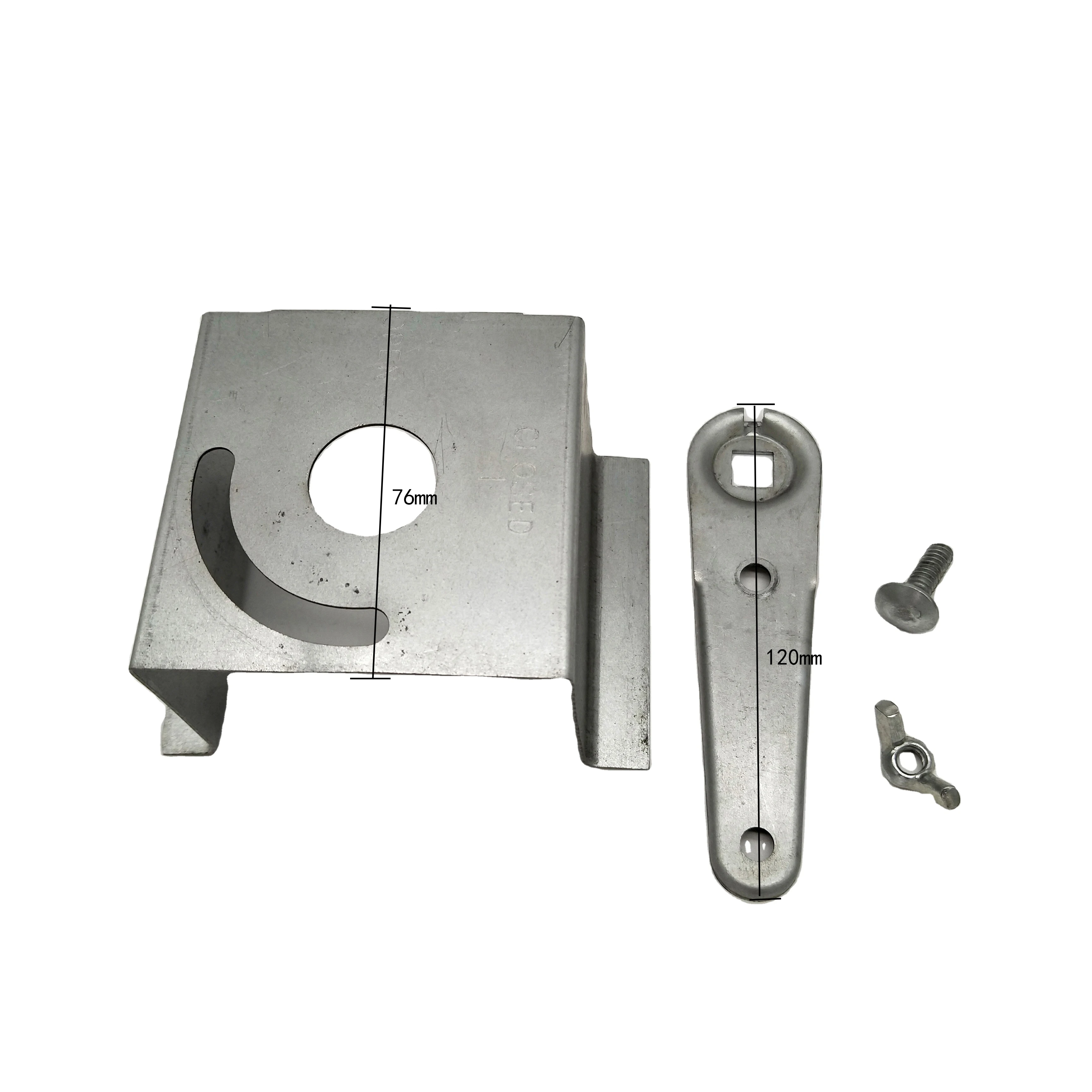 Hvac System Air Volume Damper Handle Quadrant Regulators - Buy Damper ...