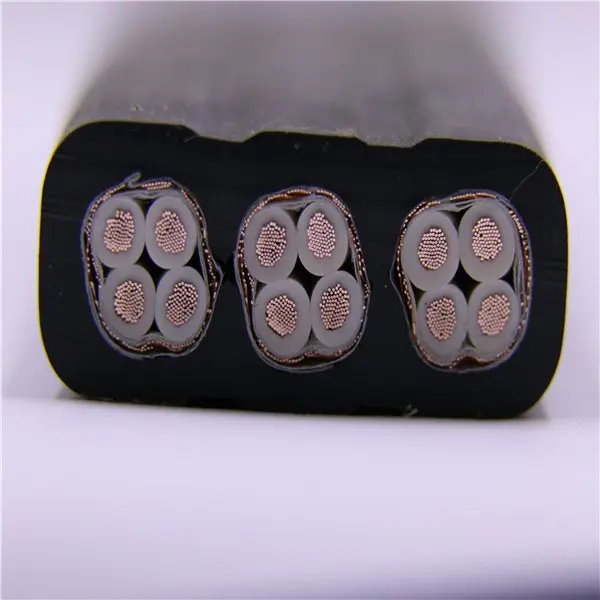 Shanghai Biao Rou Medium-Voltage Reel Flat Cable 3*35 Square ...