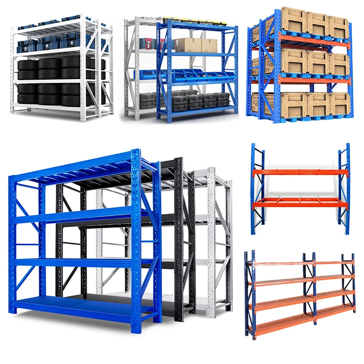 Customized Bearing 3t Steel Heavy Duty Storage Racks Warehouse Store ...