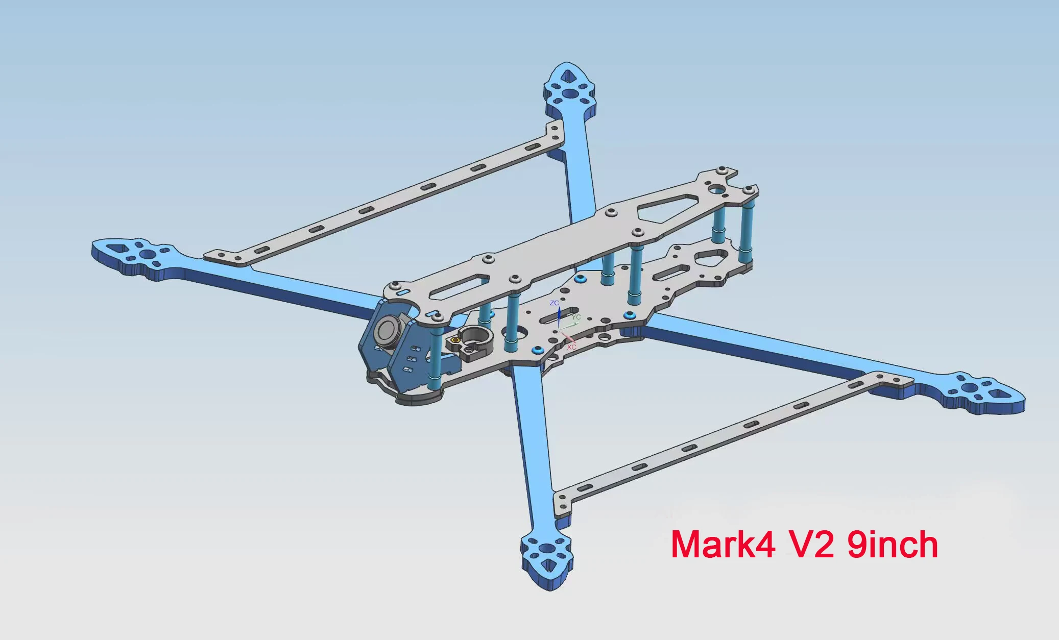 Mark4 V2 Mark 4 Drone Frame 7inch 295mm/8inch 367mm/9inch 387mm/10inch ...
