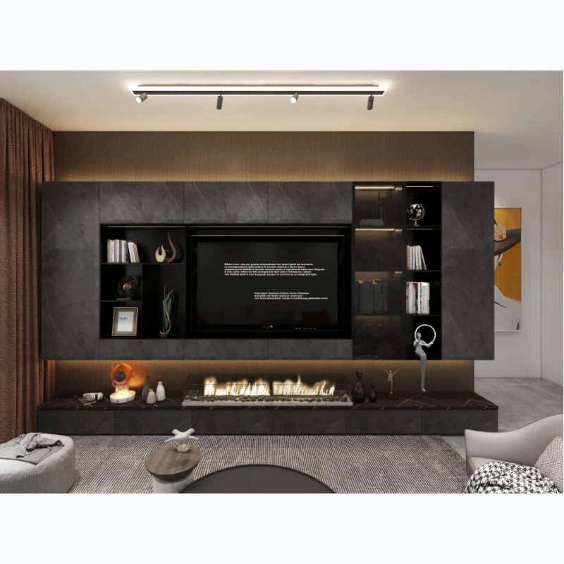 Modern Minimalism Style Living Room Storage Cabinet