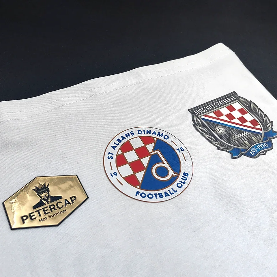 Custom Heat Transfer Logo 3d Embossed Tpu Pvc Flocking Silicone Ironing ...