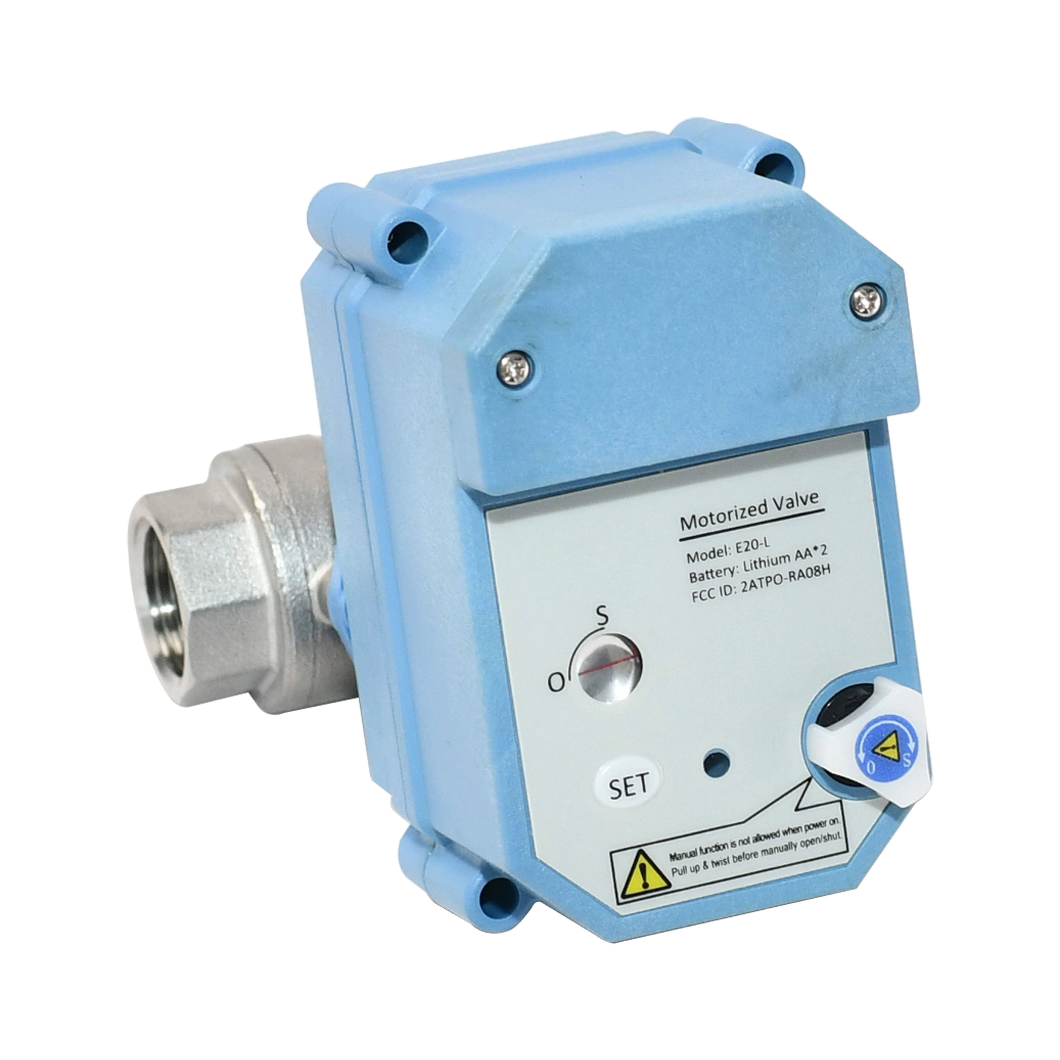 Tonheflow E20 2 Way DC5V 1'' Lorawan 915mhz Wireless Valve