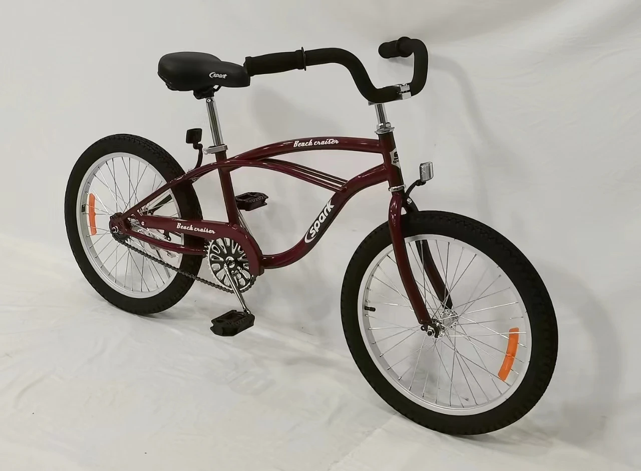 24" Beach Cruiser Urban Bike 24 Inch Beach Bike Custom Single Speed ...