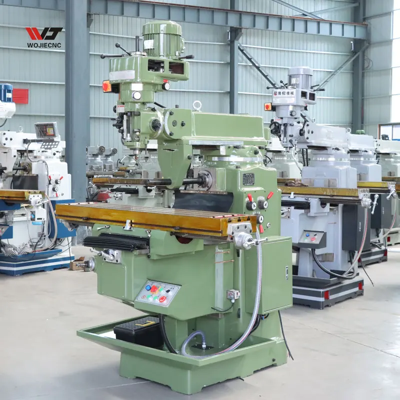 4H 5H High Speed Universal Conventional Turret Milling Machine