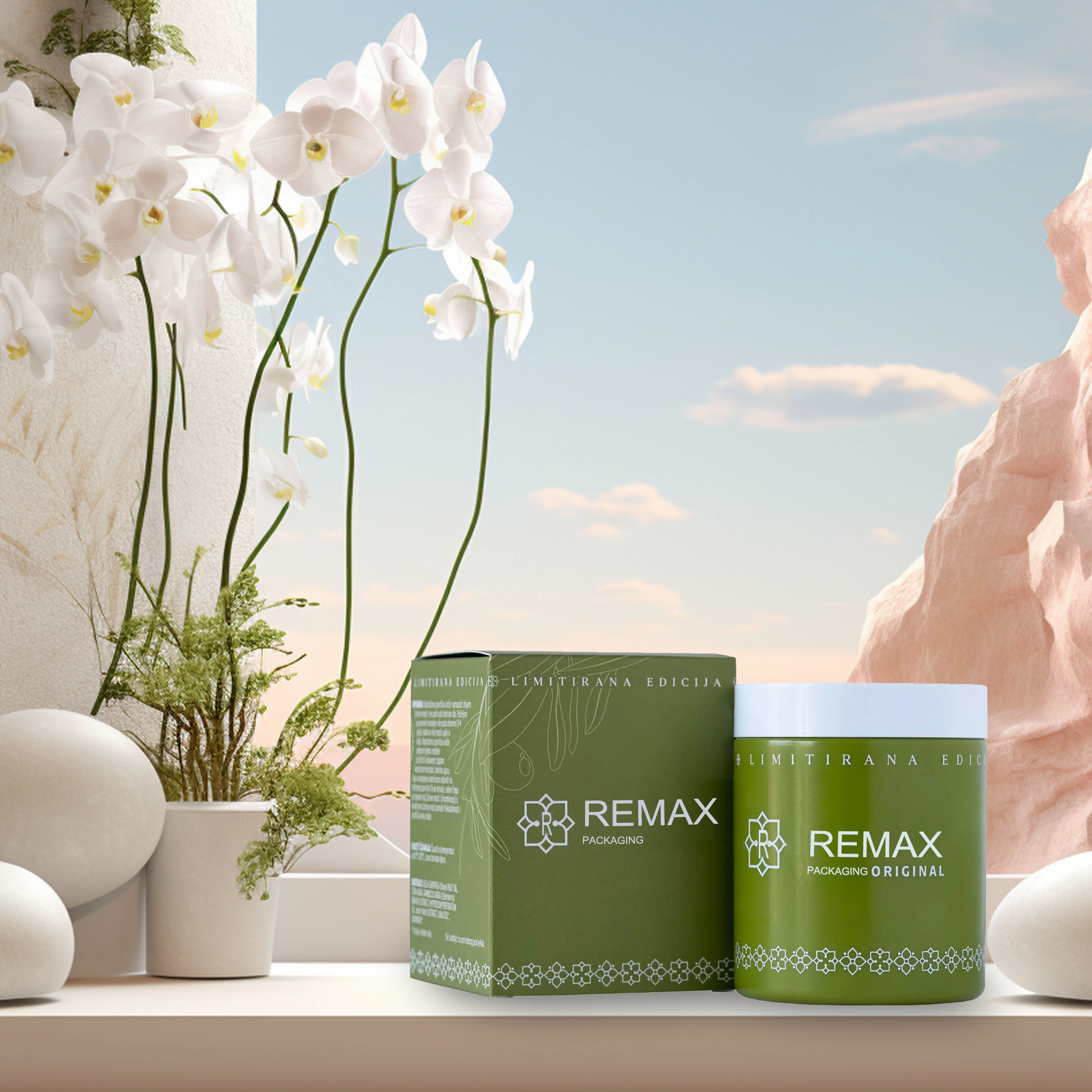 Remax Plastic Jars Hair Product Plastic Container With Lid For Cosmetic ...