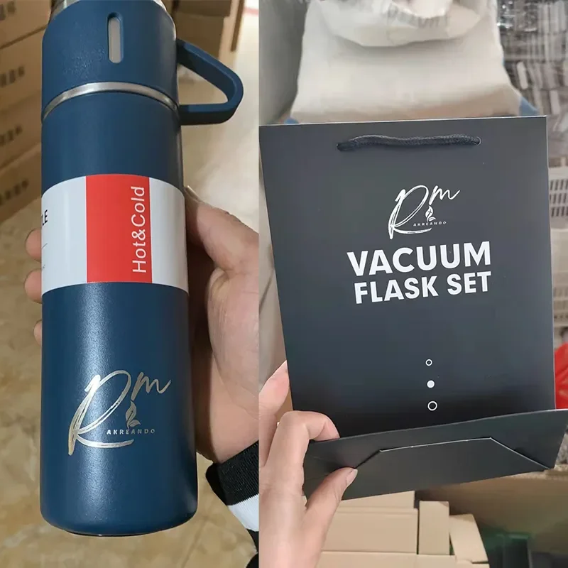 Double Wall Eco Friendly 500ml Stainless Steel Vacuum Thermos Insulated ...