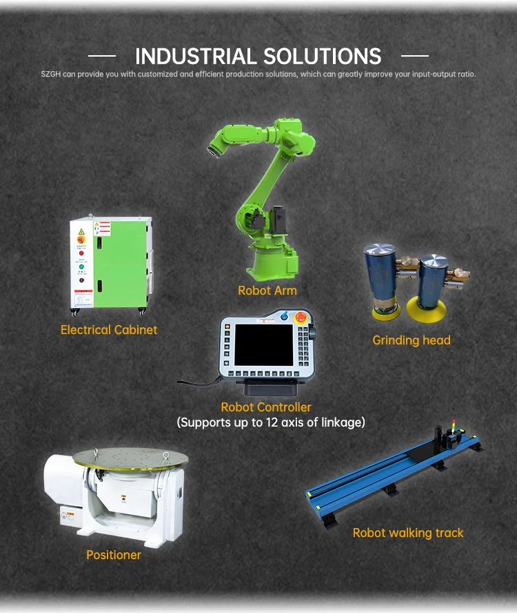 Payload 6kg Handling Robot Automation Loading And Unloading Robot Arm For Punching Machine Press ...