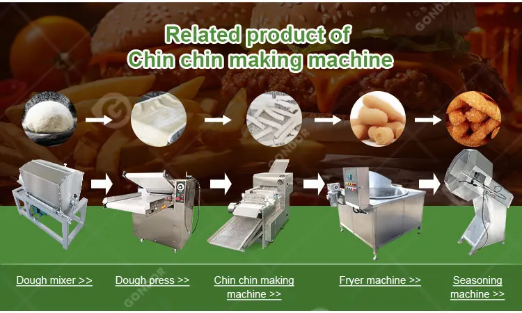 Commercial Chinchin Maker - High Efficiency Dough Extruder