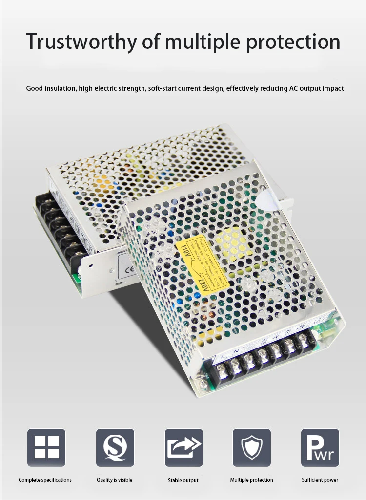 Multi Output Smps D-120a 120w Dual Output Switching Power Supply - Buy ...