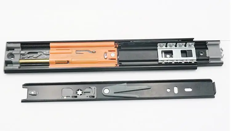 3 Fold Full Extension Ball Bearing Push Open Self Soft Closing Cabinet ...