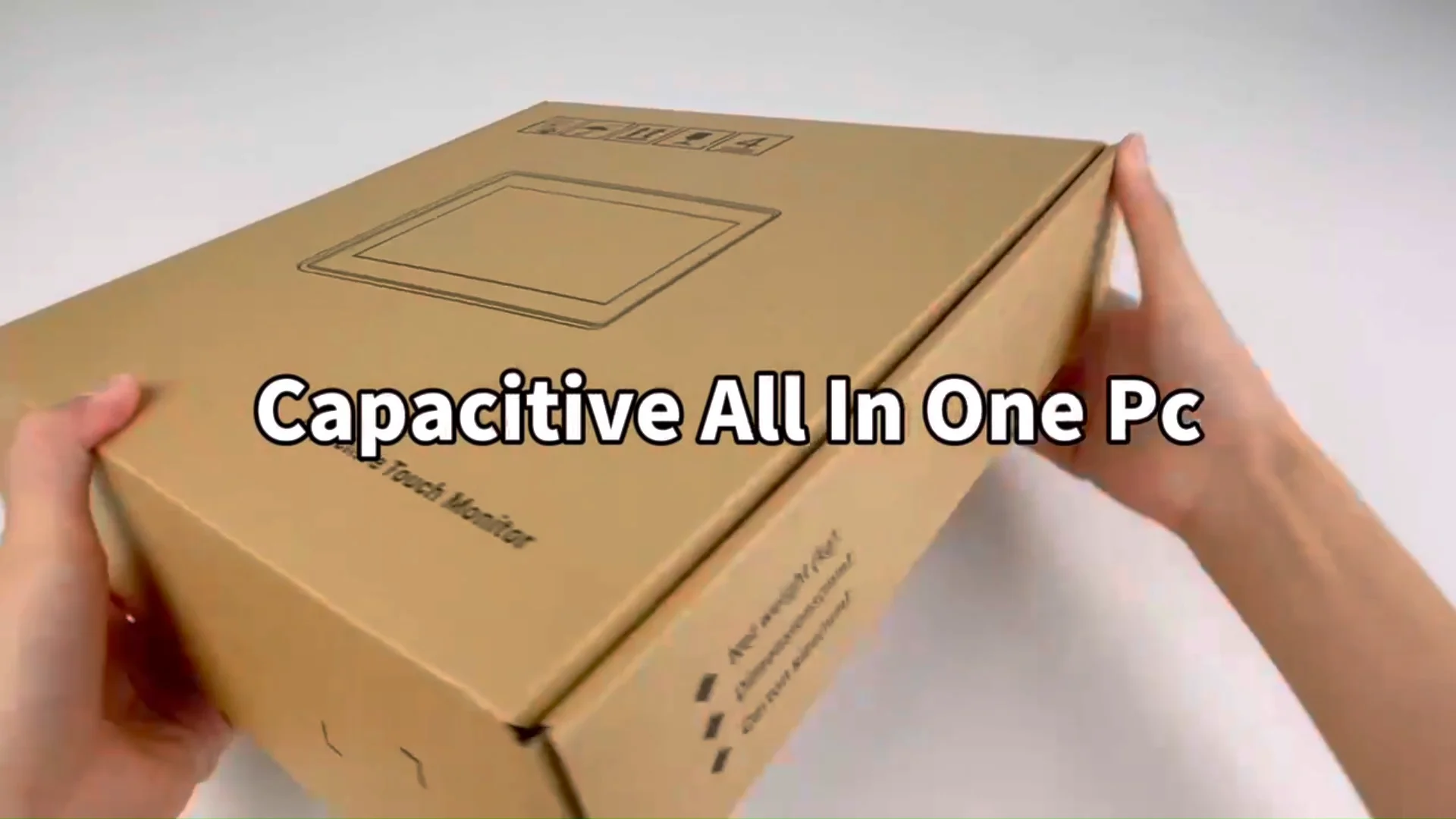 Capacitive Pc Touchscreen Panel Ip65 Waterproof Front Pc All In One ...