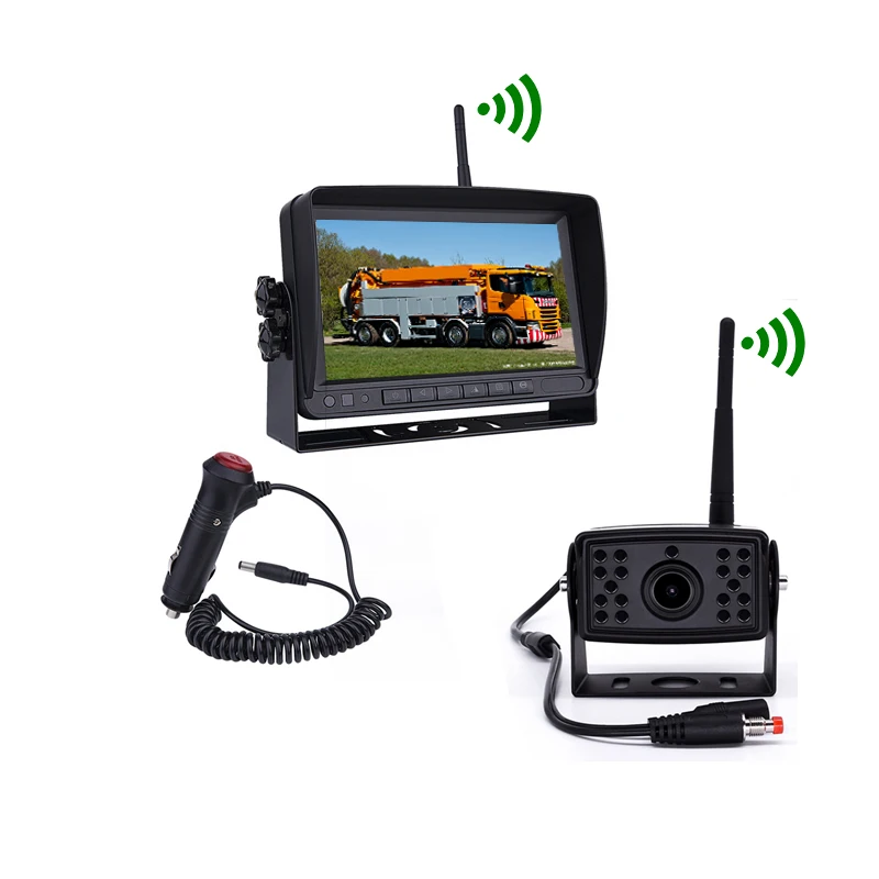 Heavy Duty 2.4g Wifi 700cd/m2 300 Meter 1080p 7 Inch Dvr Monitor ...