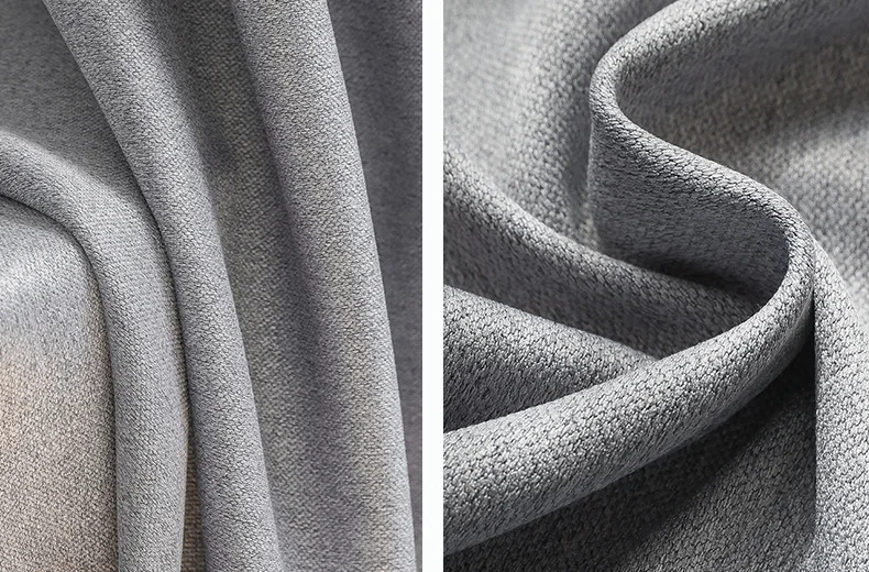 Light Luxury Modern Simplicity Double-sided Linen Shading Curtains ...