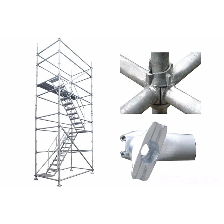 Modern Design Manual Cuplock Scaffolding System Hot-dip Galvanized Steel For Outdoor Use For ...