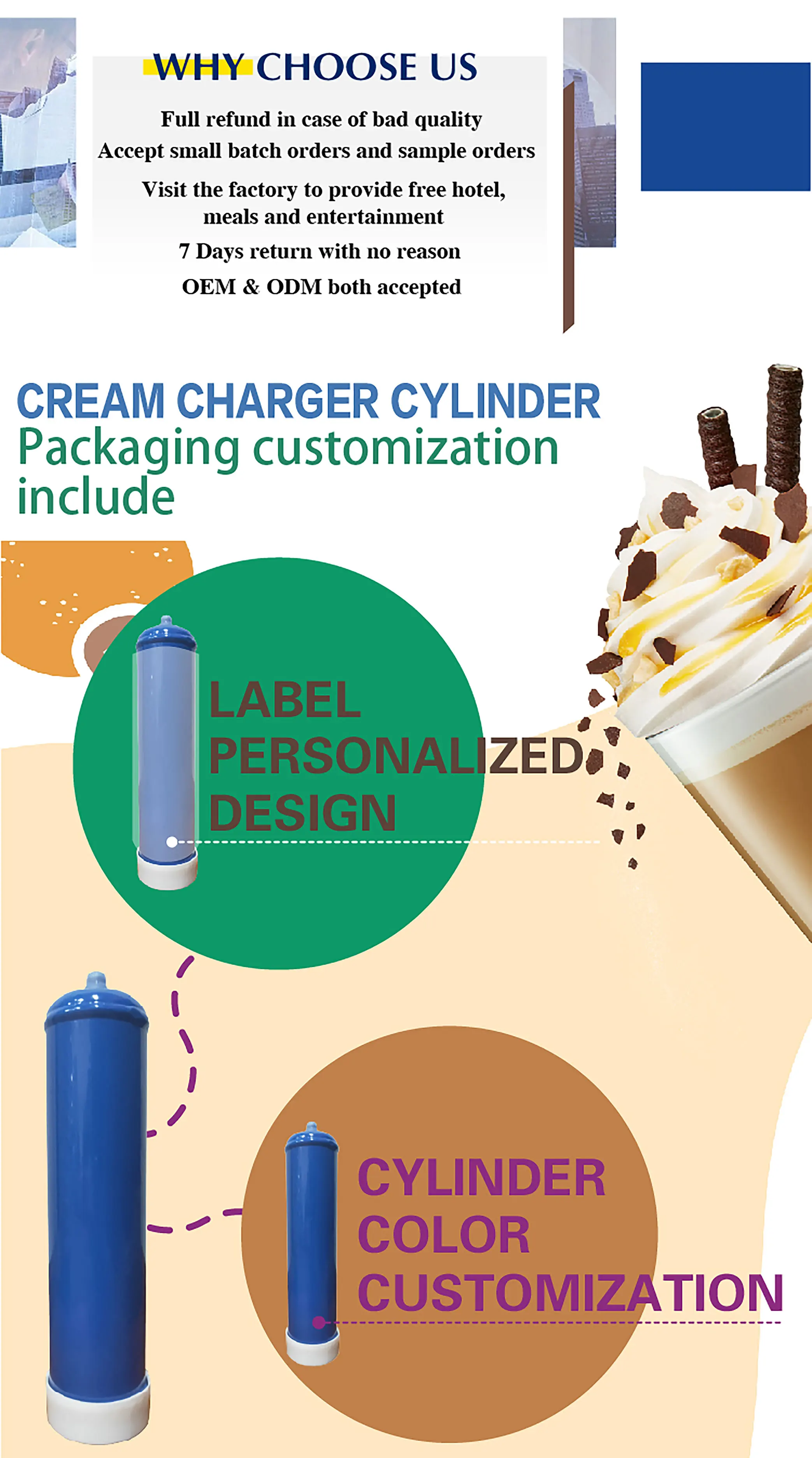 Chargeurs De Creme Dessert Tools 580g 615g Barato Al Por Mayor 8g 640g ...