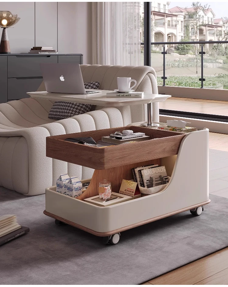 Multi-functional Removable Storage Lift Side Trolley