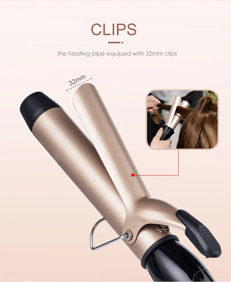 Hair Curling Iron Electric Curl Hair Machine Hair Curler - Buy Hair ...