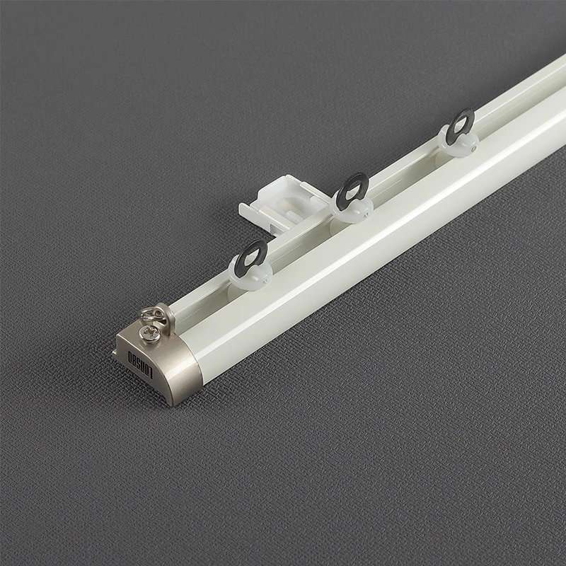 Hidden Ultra-thin Curtain Metal Rail 10mm Bay Window Mini Curtain Track ...