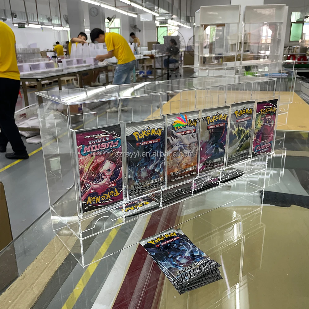 Ray Yi Custom Stacked Tcg Mtg Yugioh Pokemon Booster Packs Display ...