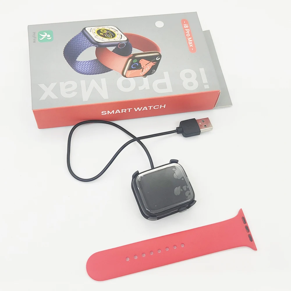 2023 I8 Pro Max Smartwatch Series 8 Mobile Phone Wearable Montre Reloj ...