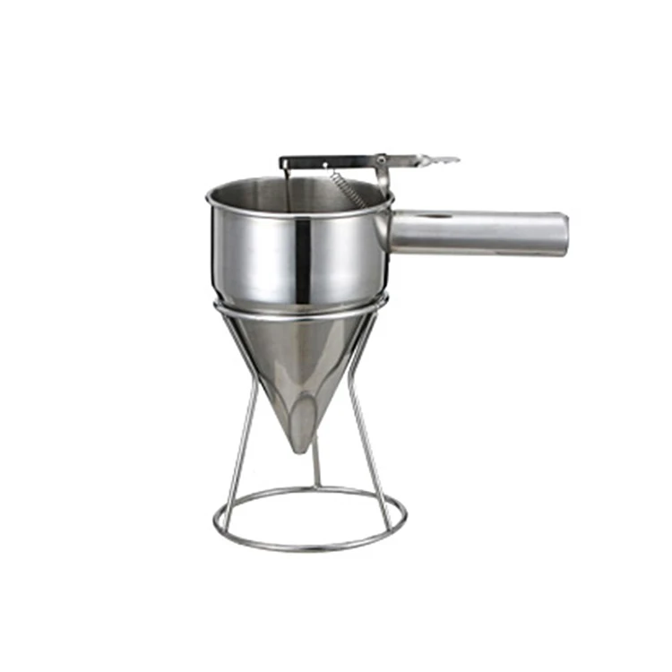 Conical Funnel With Rack Cupcakes Waffles Octopus Balls Tool Baking ...