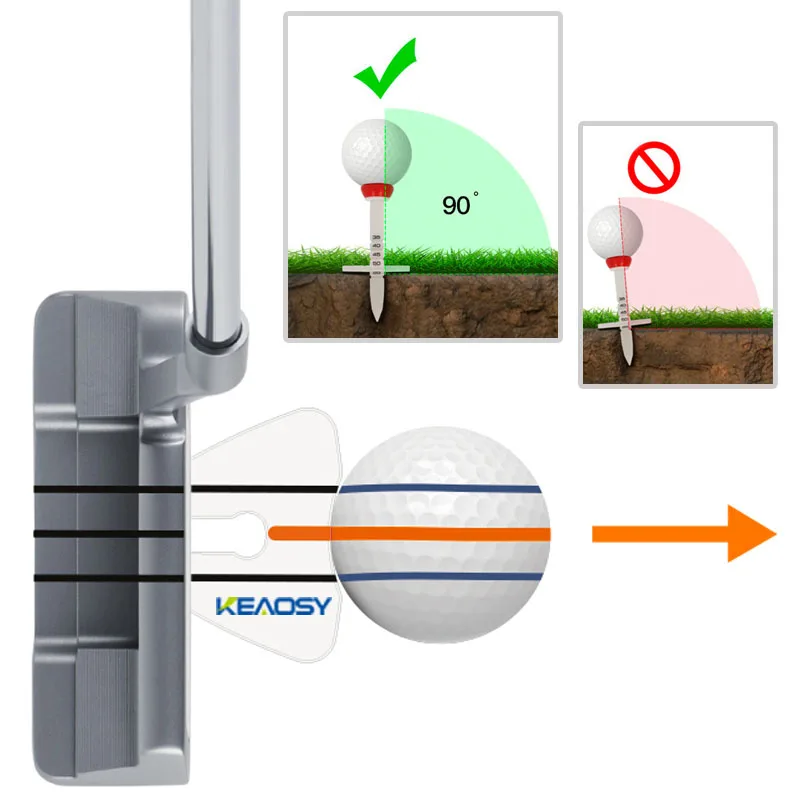 MELE LINKS Golf Tees - Adjustable, Durable, and Versatile