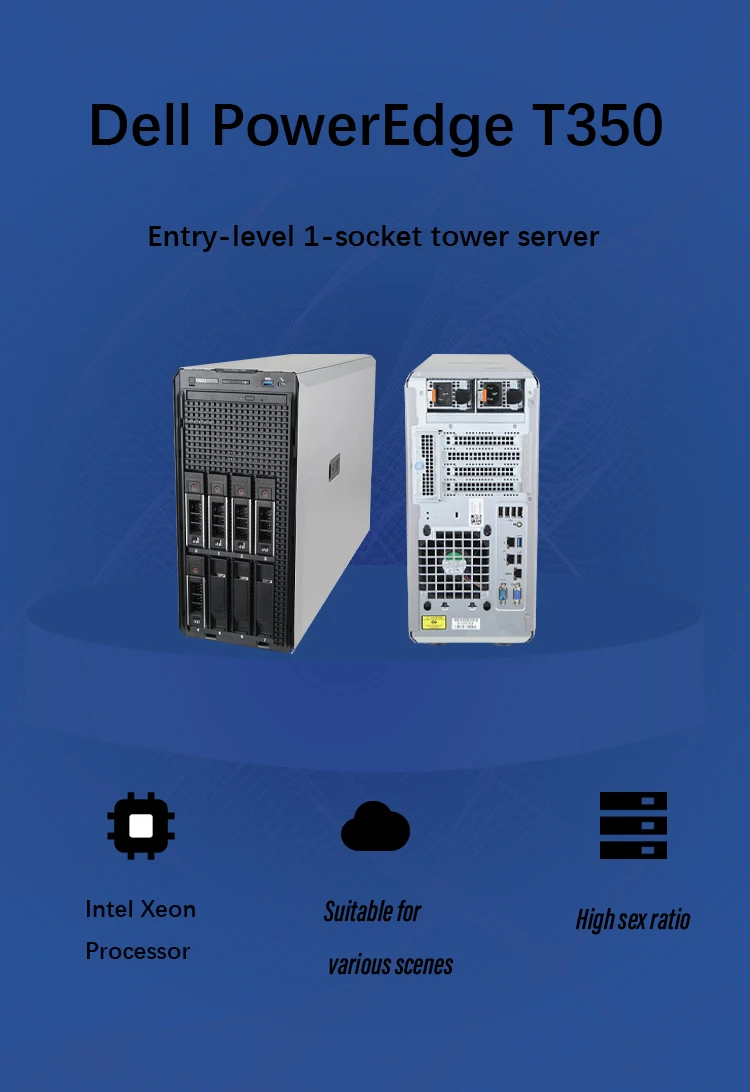 Dell Poweredge T350 Tower Server Intel Xeon Silver Cpu Dell T350 - Buy ...