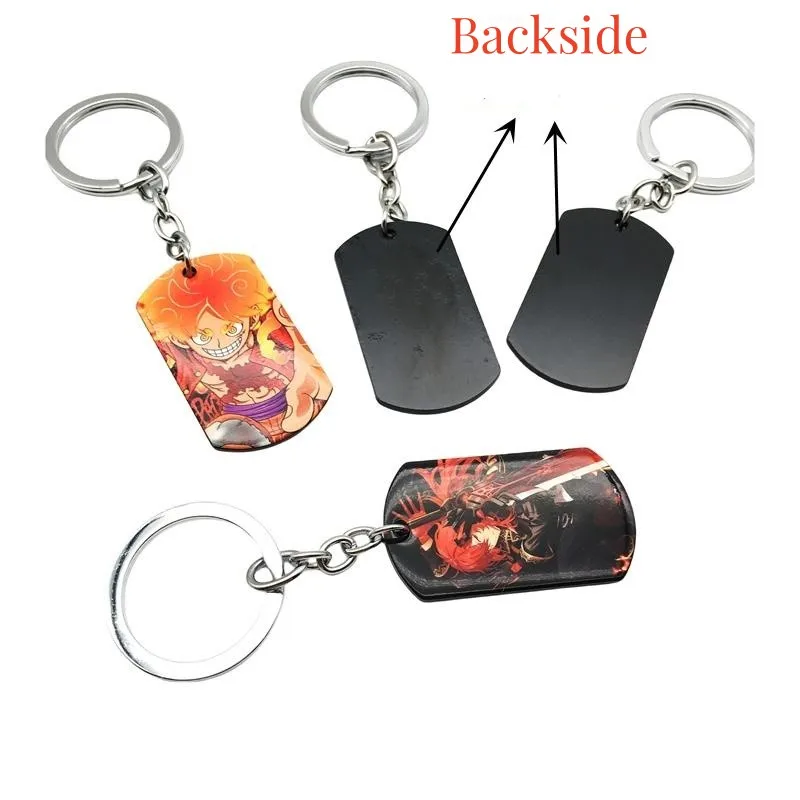 Sasuke Genshin Impact Keychain - Stainless Steel Pendant