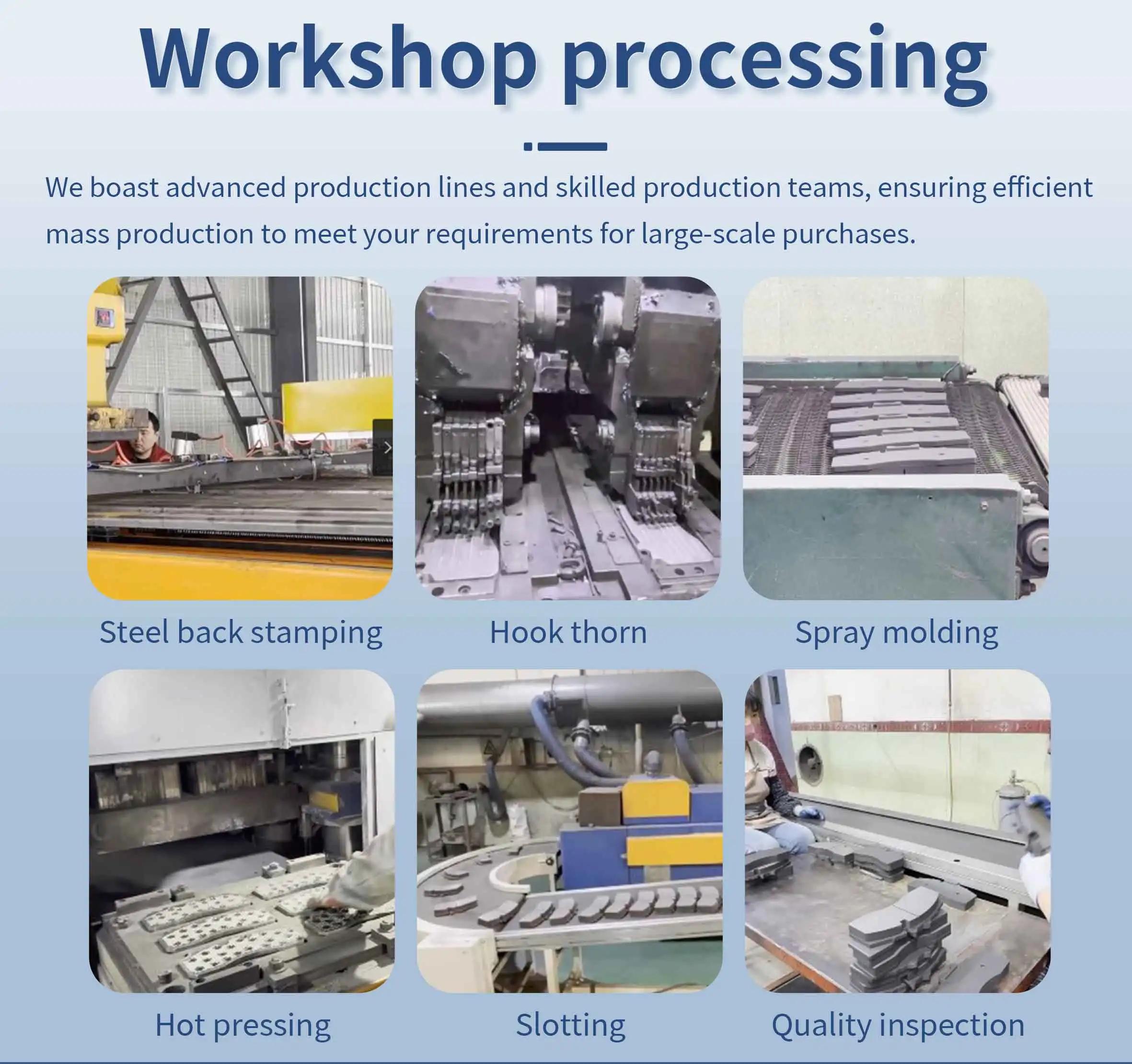 29087 Brake Pads for Truck DAF/IVECO/ MAN/MERCEDES BENZ