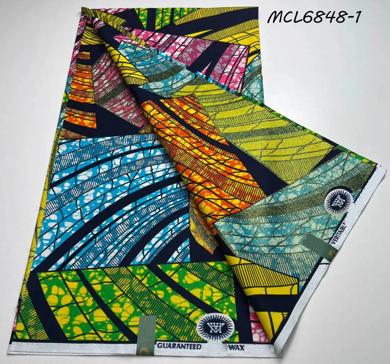 Real Dutch Super-wax African High Quality Dutch Wax Original Cotton 6 ...