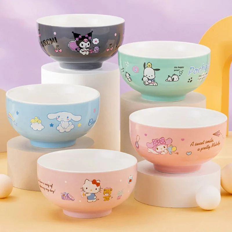 Botu Kawaii Kuromi Kids Bowls Factory Wholesale Ceramic Soup Bowl ...