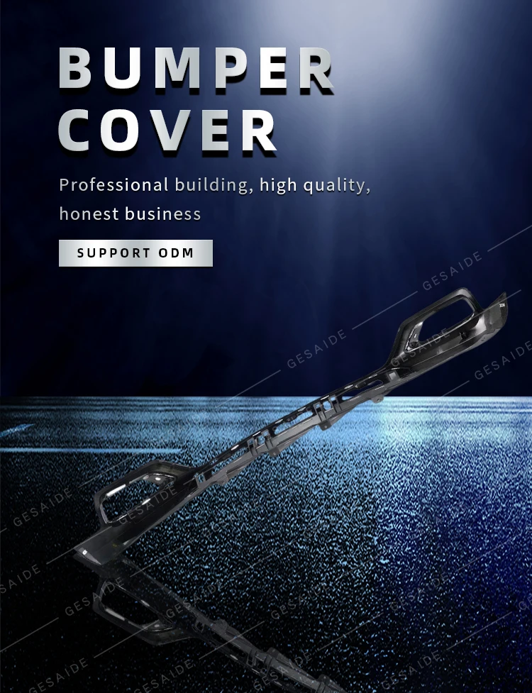 Auto Spare Parts Car Body Parts Rear Bumper Lip Spoiler Diffuser For Mg ...