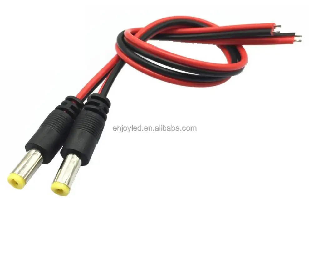 5525 Led Panel Light Male Female Power Dc Connector Jack - Buy 5.5mm 2 ...