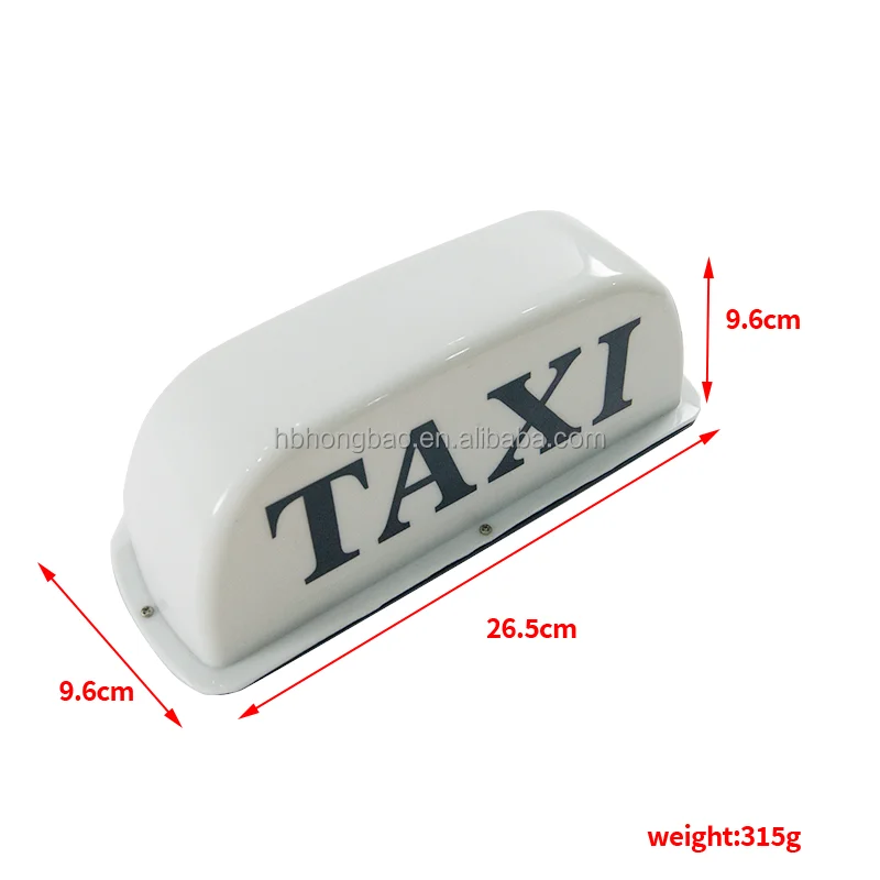 2023 New Design 12v Taxi Cab Sign Roof Top Car Magnetic Lamp Led Light ...
