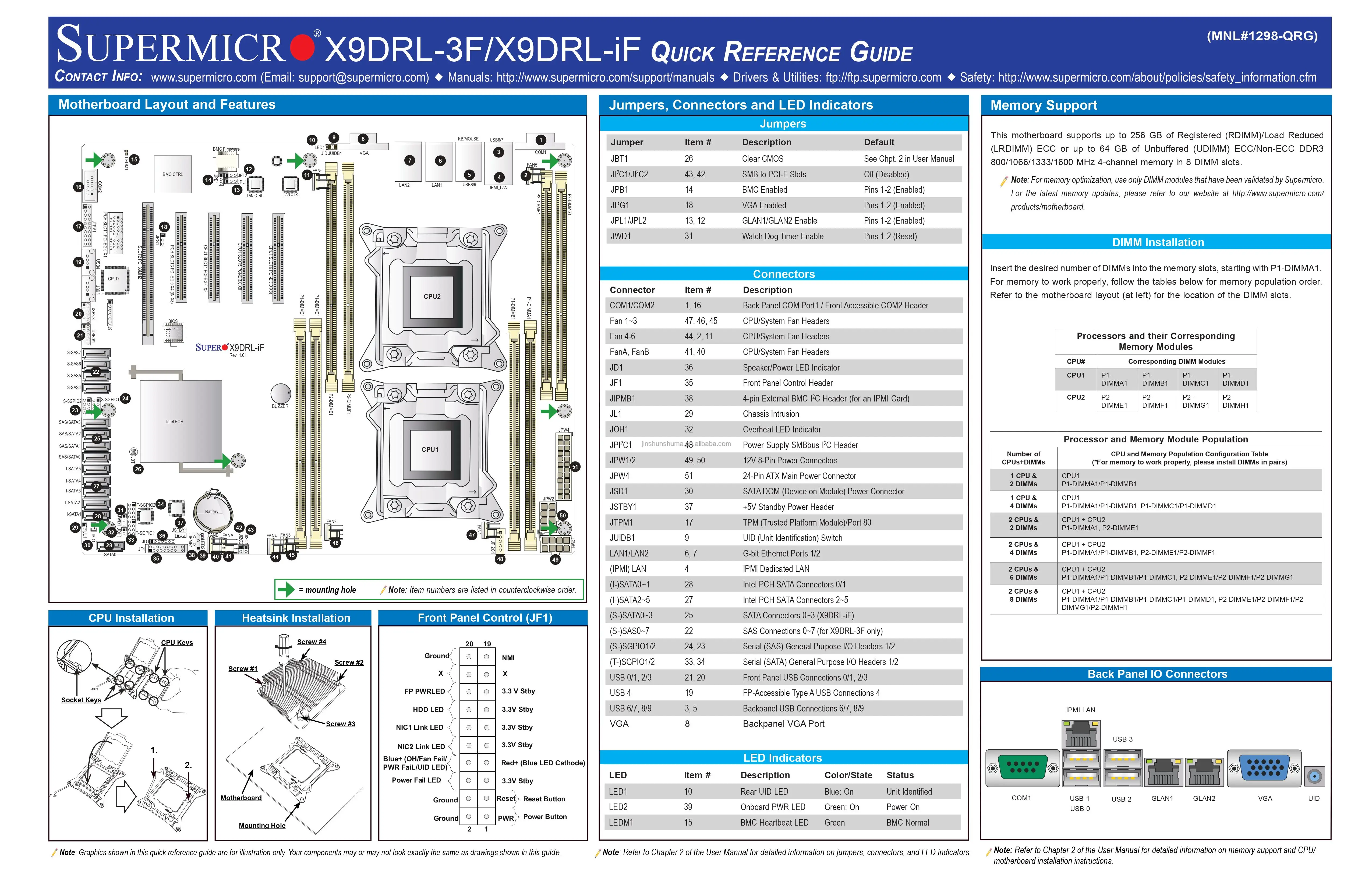 X9DRL-3F X9DRL-IF Workstation Motherboard for Server Pc and Single ...