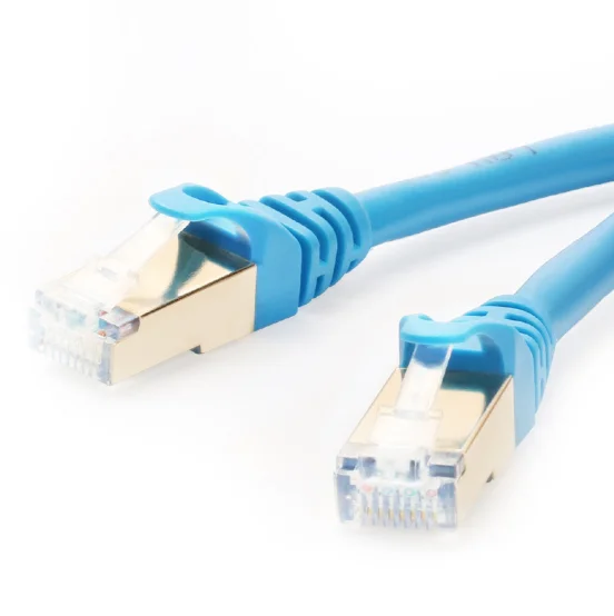 Shielded Twisted Pair 10-gigabit Network Cable Oxygen-free Copper Cat.7 ...